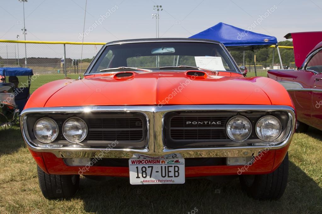 1967 Pontiac Firebird Front View — Stock Editorial Photo © mybaitshop ...