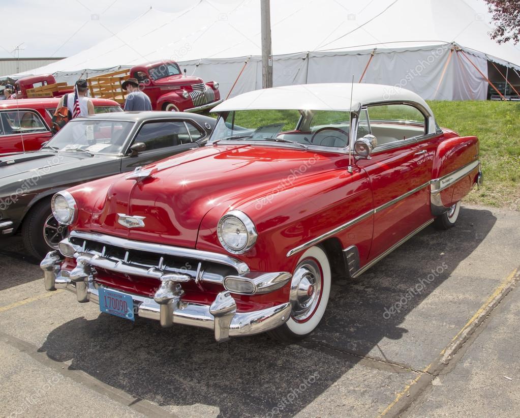 1954 Red Chevy Bel Air Side View – Stock Editorial Photo © mybaitshop ...