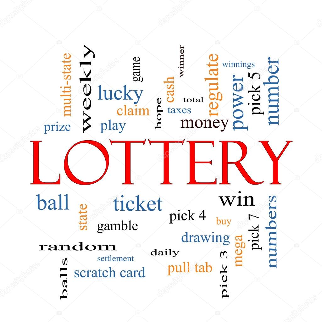Lottery Word Cloud Concept Stock Photo by ©mybaitshop 39353555