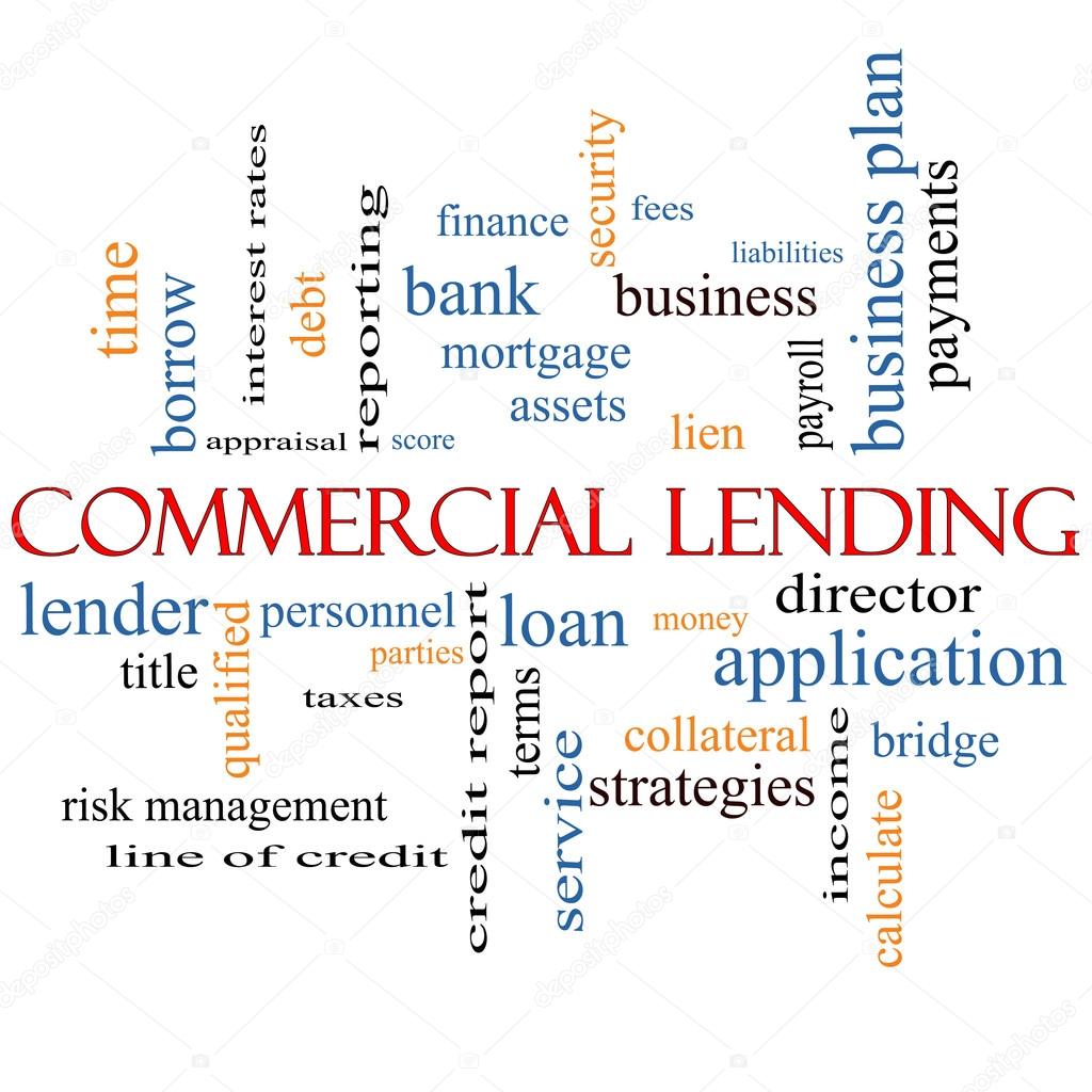 Commercial Lending Word Cloud Concept Stock Photo by ©mybaitshop 40391155