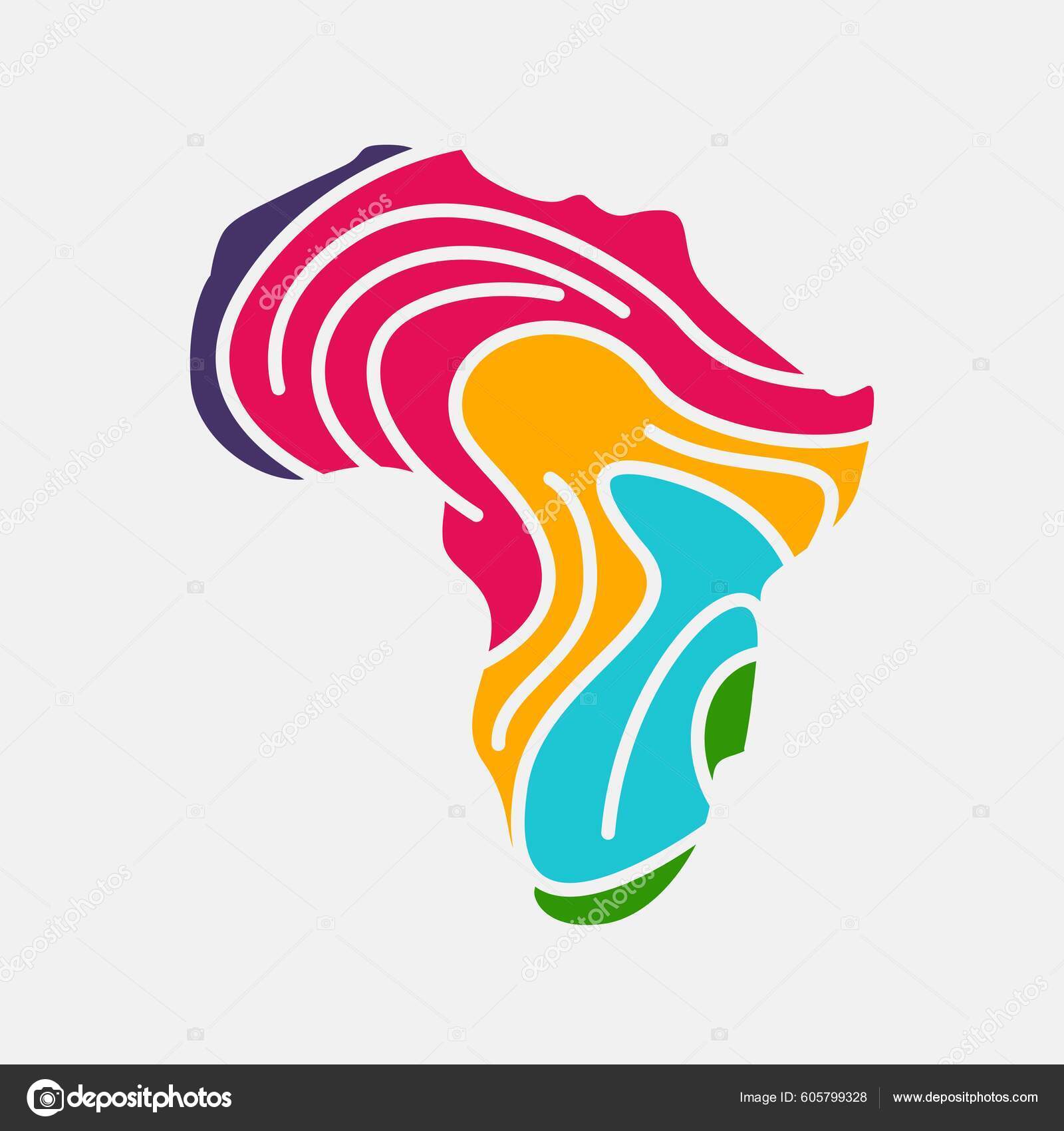 Colorful Continent Vector Icon Illustration Stock Vector by ©PICOCIKO ...