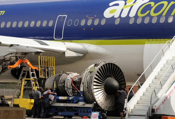 Jet engine repair - Stock Image - Everypixel