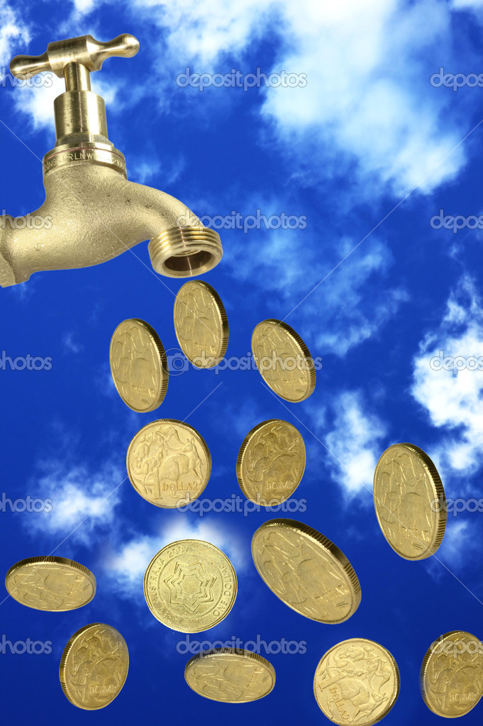 Coins Falling From The Sky