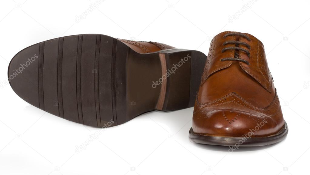 Elegant classic mens brown leather shoes Stock Photo by ©Vaicheslav ...