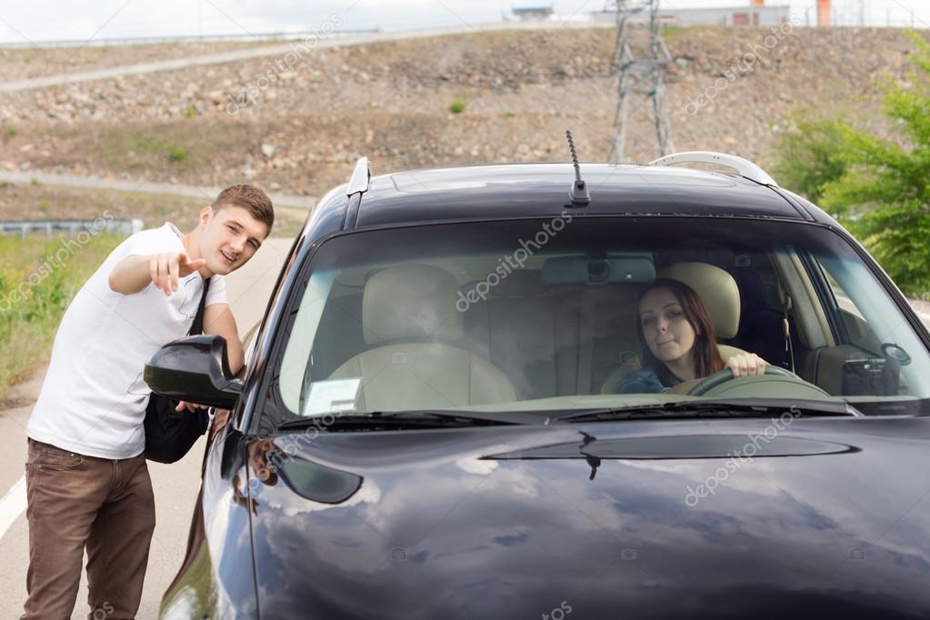 Female driver asking for directions Stock Photo by ©Vaicheslav 46244307