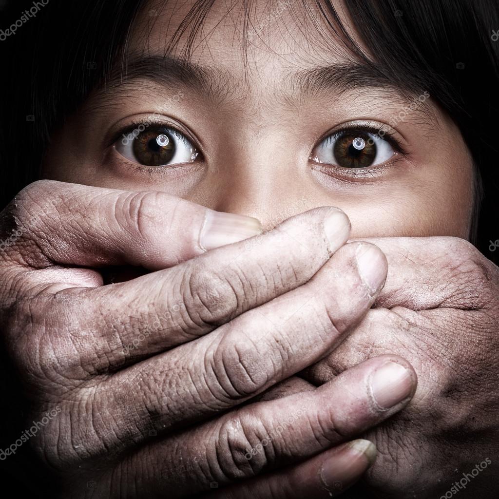 Scared little asian girl, Violence concept Stock Photo by ©pat138241 ... Scared little asian girl, Violence concept Stock Photo by ©pat138241 ...