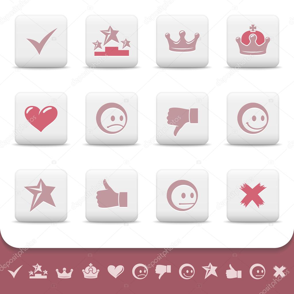Professional web icons, buttons. Vector set 3 — Stock Vector © cgart ... Professional web icons, buttons. Vector set 3 — Stock Vector © cgart ...