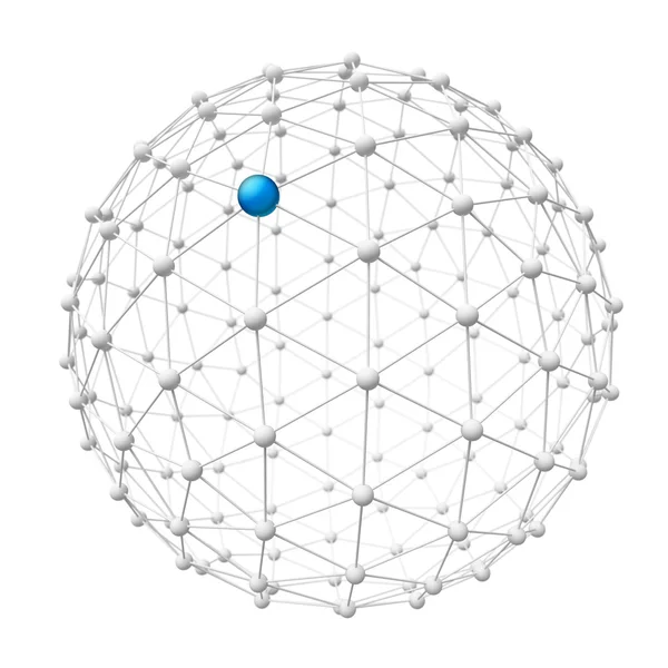 Spherical molecular structure — Stock Photo © rajeshbac #1509362