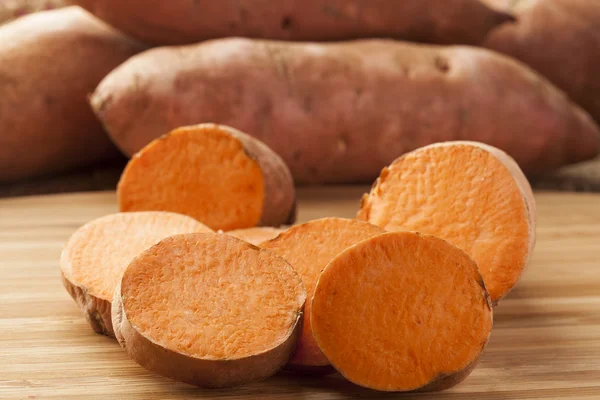 Fresh Organic Orange Sweet Potato - Stock Image - Everypixel
