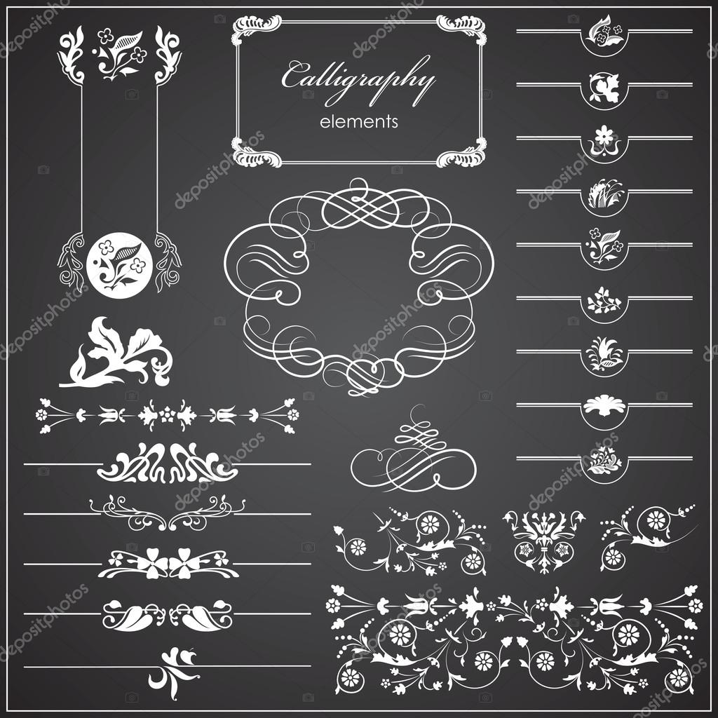 Calligraphy Stock Vector by ©Roman_Sher 12128927