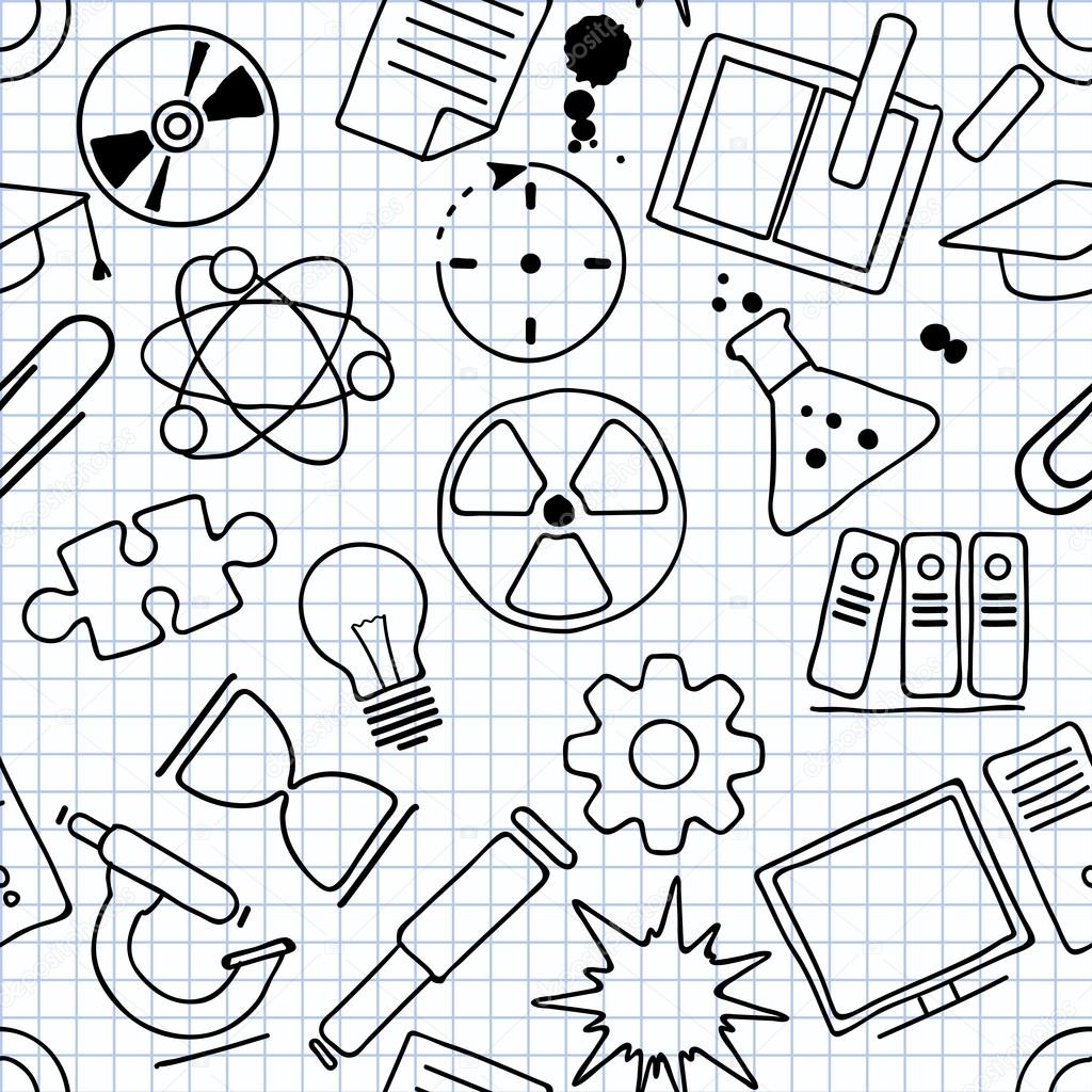 Science seamless texture Stock Vector Image by ©Roman_Sher #14784189