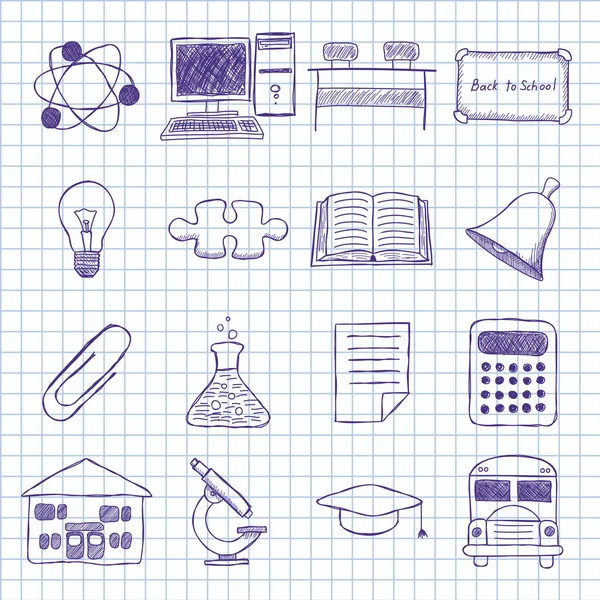 School seamless texture Stock Vector Image by ©Roman_Sher #16313365