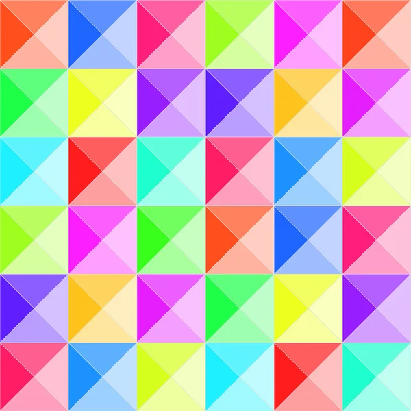 Colorful pyramids seamless vector pattern — Stock Vector © Astartu ...