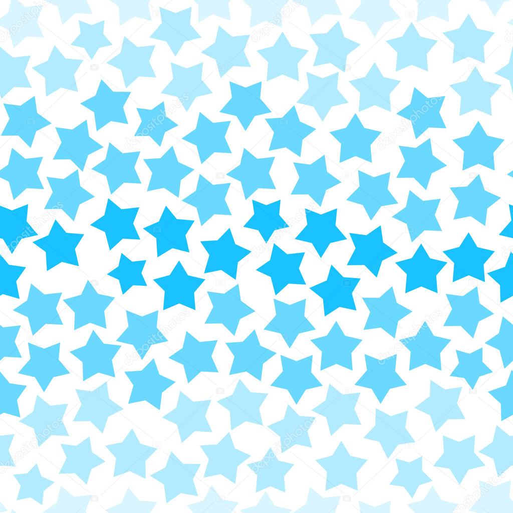 Blue stars seamless pattern, vector background — Stock Vector ...