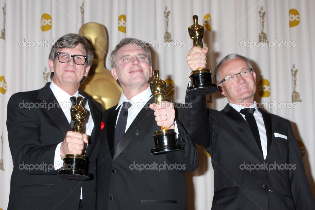 Rick Carter, Robert Stromberg and Kim Sinclair — Stock Editorial Photo ...