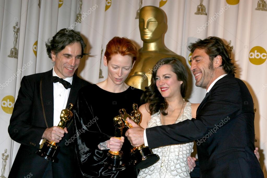 Daniel Day Lewis, Tilda Swinton, Marion Cotillard, and Javier Ba ...