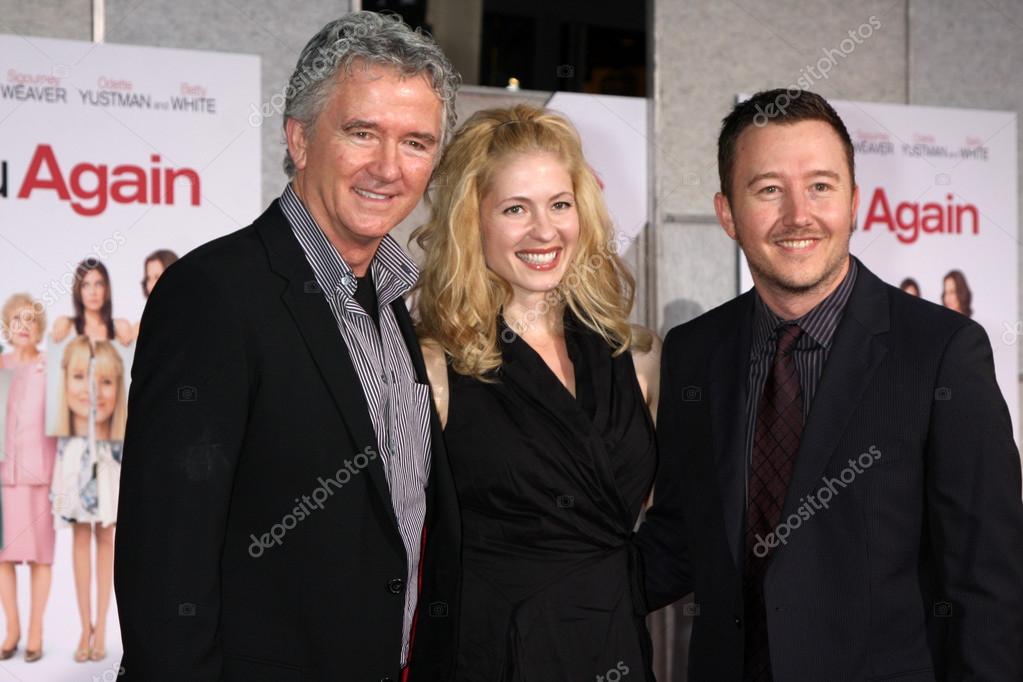 Patrick Duffy, daughter-in-law Emily Cutler and Son Conor Duffy – Stock ...