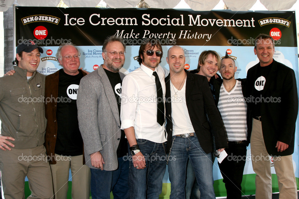 Daughtry, Ben & Jerry — Stock Editorial Photo © Jean_Nelson #12935131