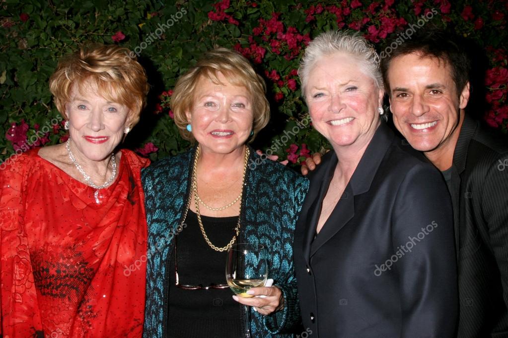 Jeanne Cooper, Lee Bell, Susan Flannery and Christian LeBlanc — Stock ...