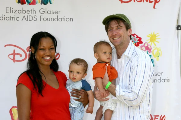 Garcelle Beauvais-Nilon, husband Mike Nilon, and twins Jax Joseph Nilon ...
