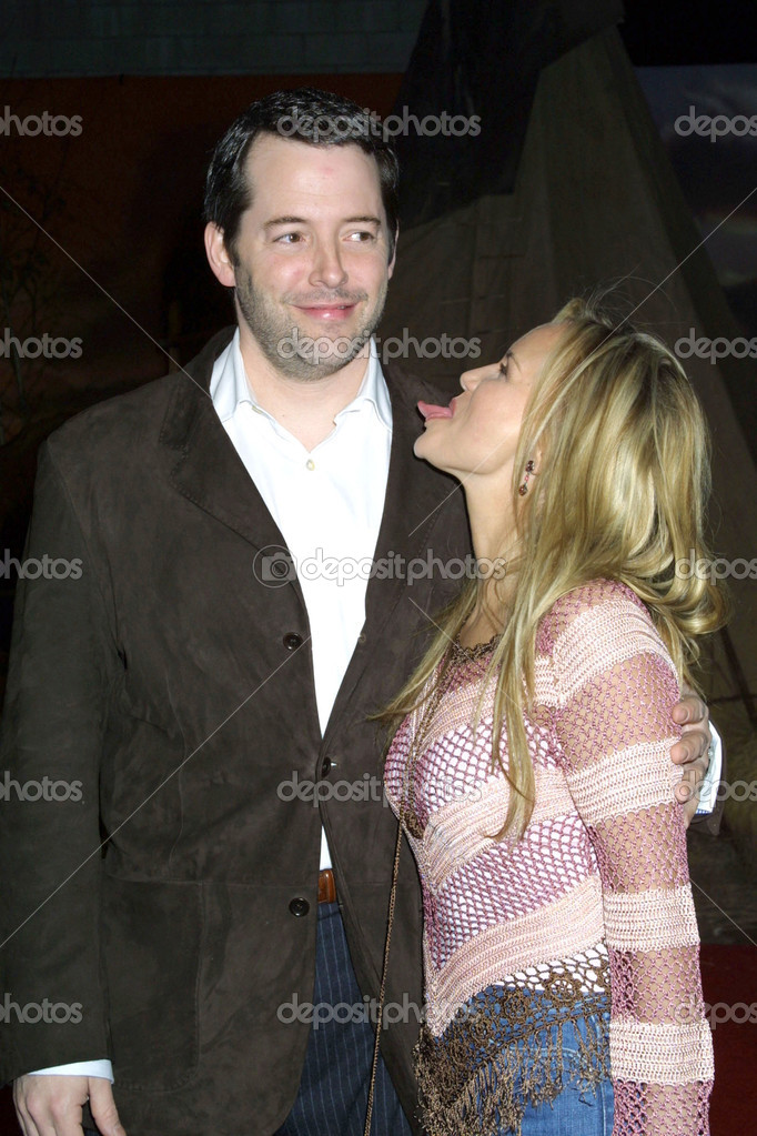 Matthew Broderick and Kristin Chenoweth — Stock Editorial Photo © Jean ...