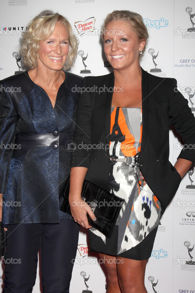 Glenn Close & daughter Annie Stark — Stock Editorial Photo © Jean ...