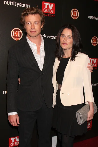 Simon Baker & Robin Tunney – Stock Editorial Photo © Jean_Nelson #13070404