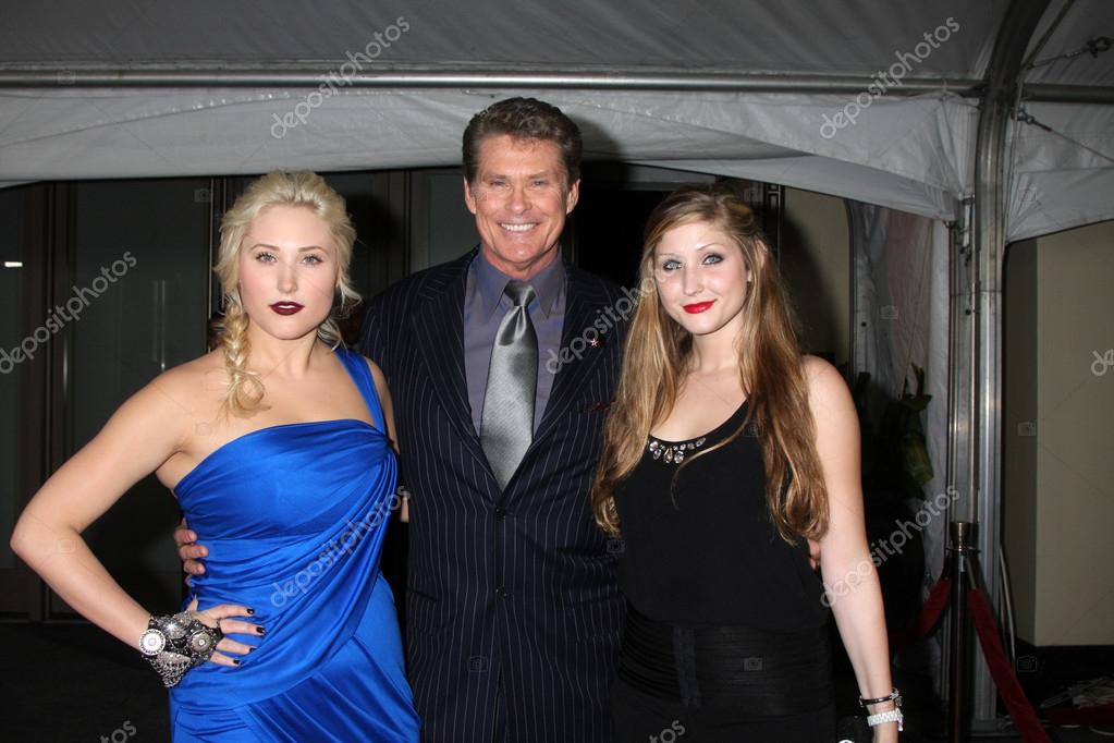 Hayley Hasselhoff, David Hasselhoff, Taylor-Ann Hasselhoff – Stock ...