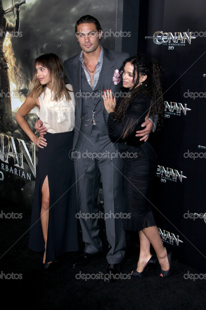 Zoe Kravitz, Jason Momoa and Lisa Bonet – Stock Editorial Photo © Jean ...
