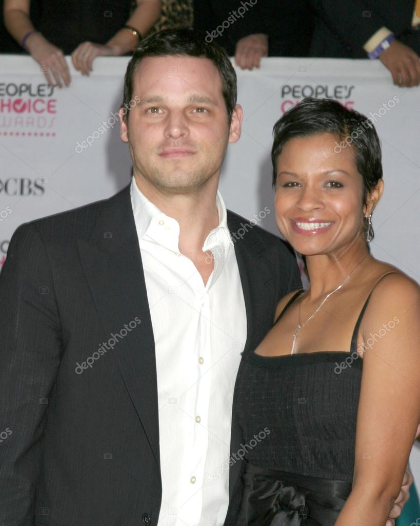 Justin Chambers y su esposa — Foto editorial de stock © Jean_Nelson ...
