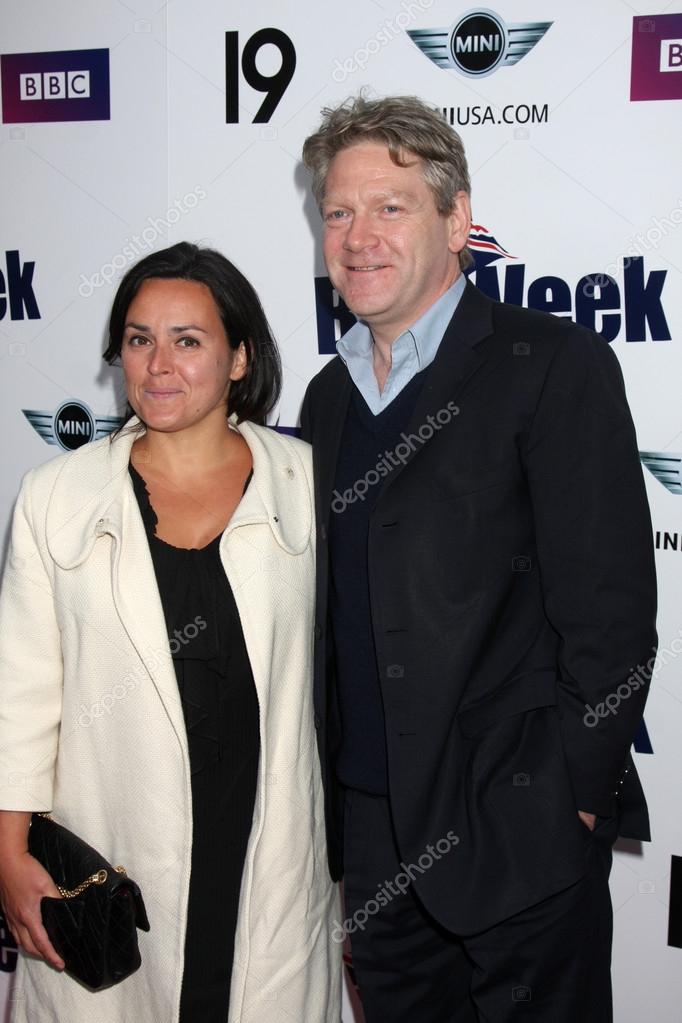 Kenneth Branagh & femme Lindsay Brunnock — Photo éditoriale par ©Jean ...