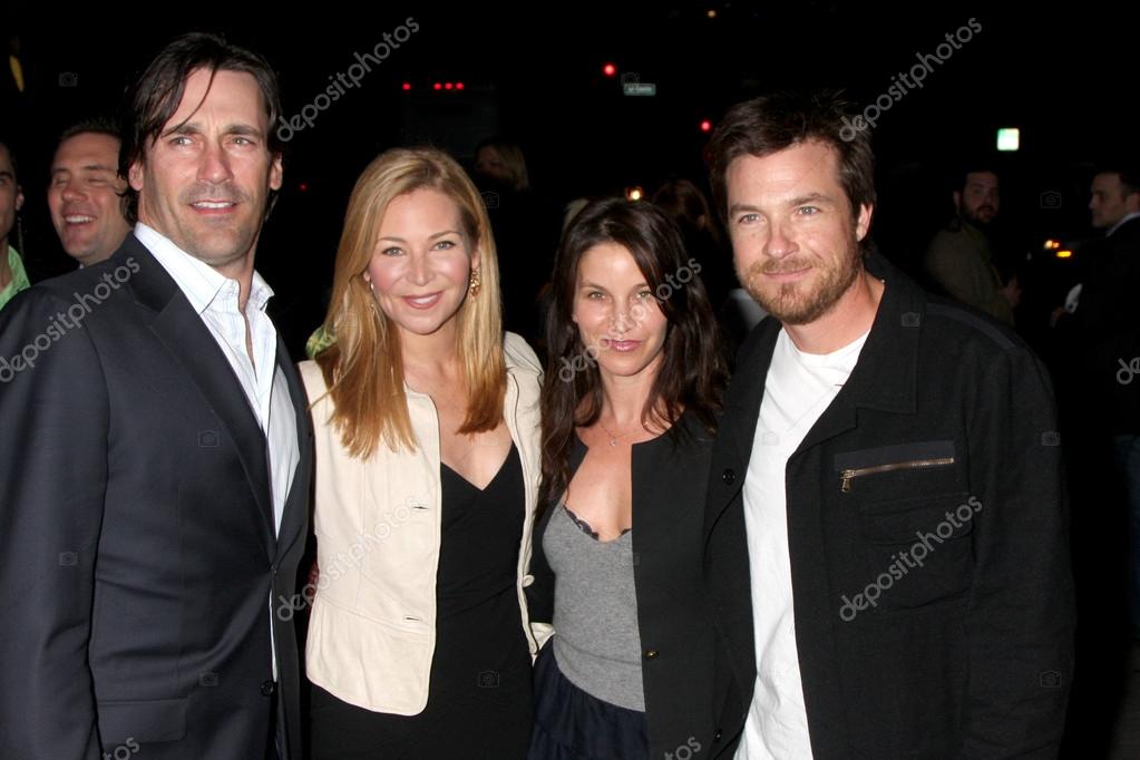 Jon Hamm, Jennifer Westfeldt, Jason Bateman & Wife – Stock Editorial ...