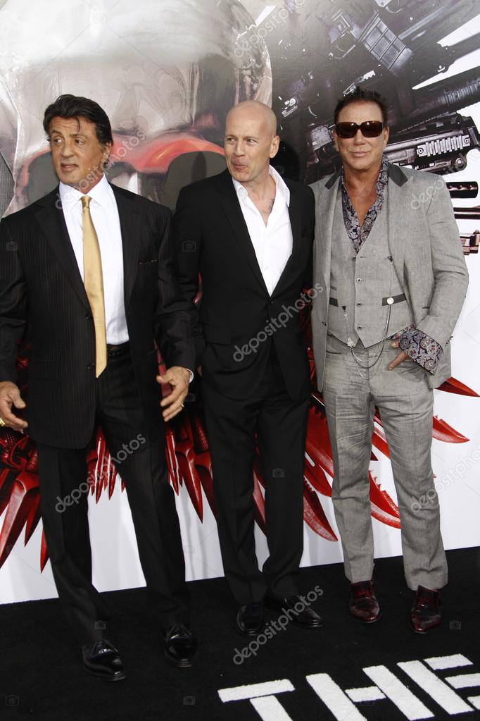 Salvester Stalone And Mickey Rourke