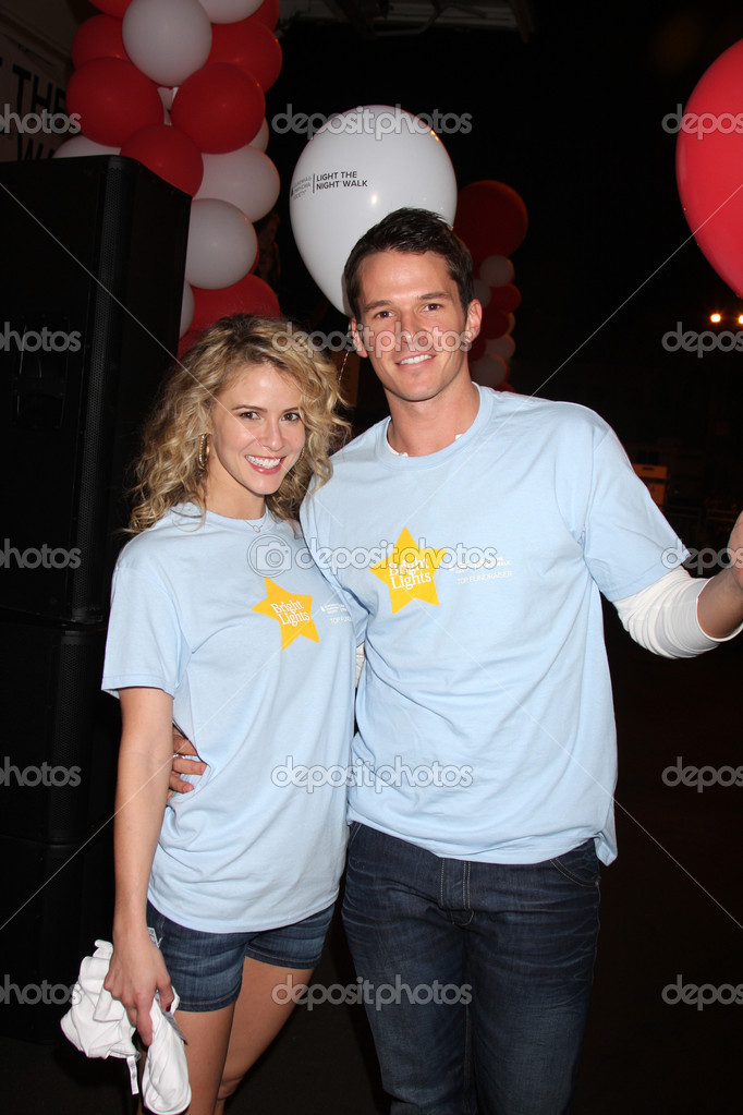 Linsey Godfrey, Mark Hapka — Stock Editorial Photo © Jean_Nelson #13625585