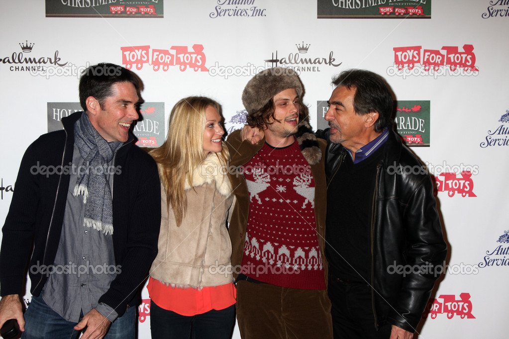 Thomas Gibson, AJ Cook, Matthew Gray Gubler, Joe Mantegna – Stock ...