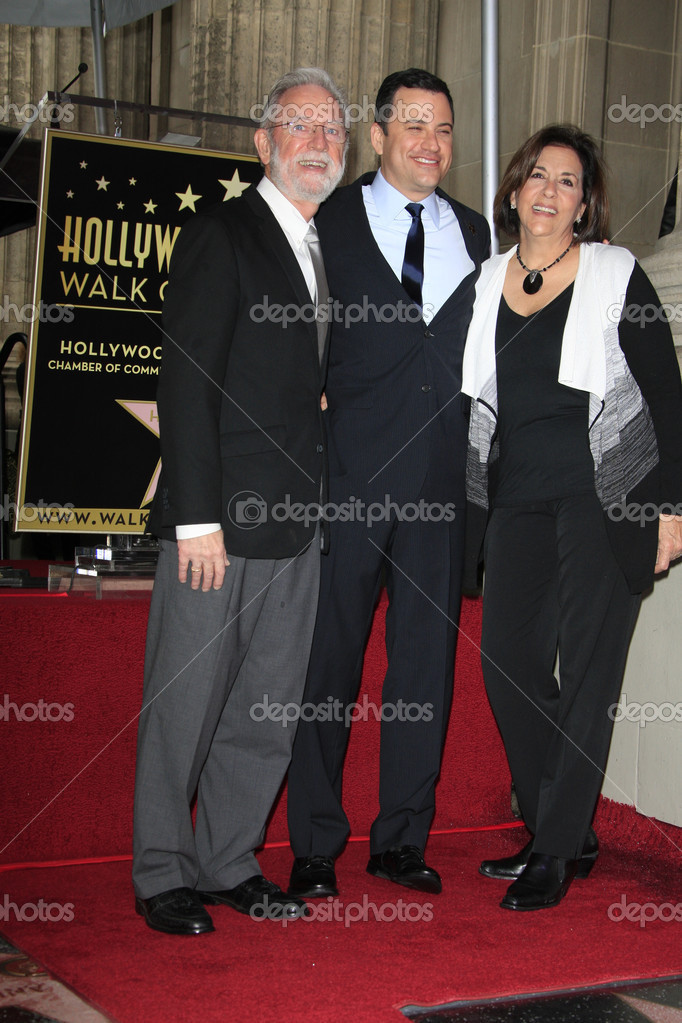 Jimmy Kimmel, his parents – Stock Editorial Photo © Jean_Nelson #19557135