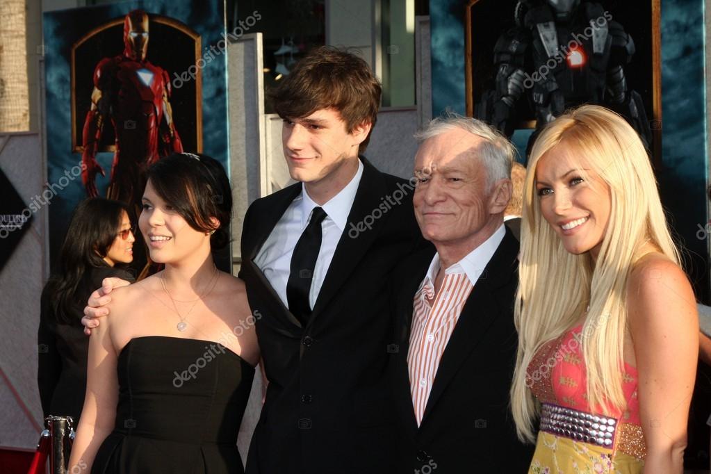 Hugh Hefner & Family — Stock Editorial Photo © Jean_Nelson #27707601