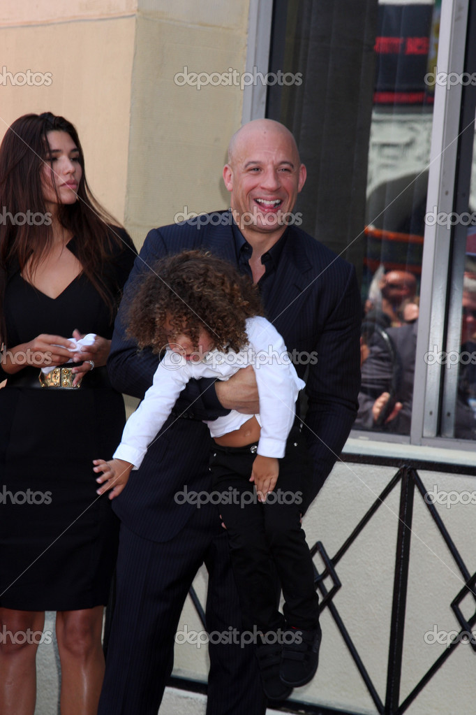 Paloma Jimenez, Hania Riley Diesel, Vin Diesel, Vincent Diesel – Stock ...