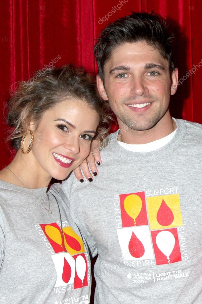 Linsey Godfrey And Mark Hapka
