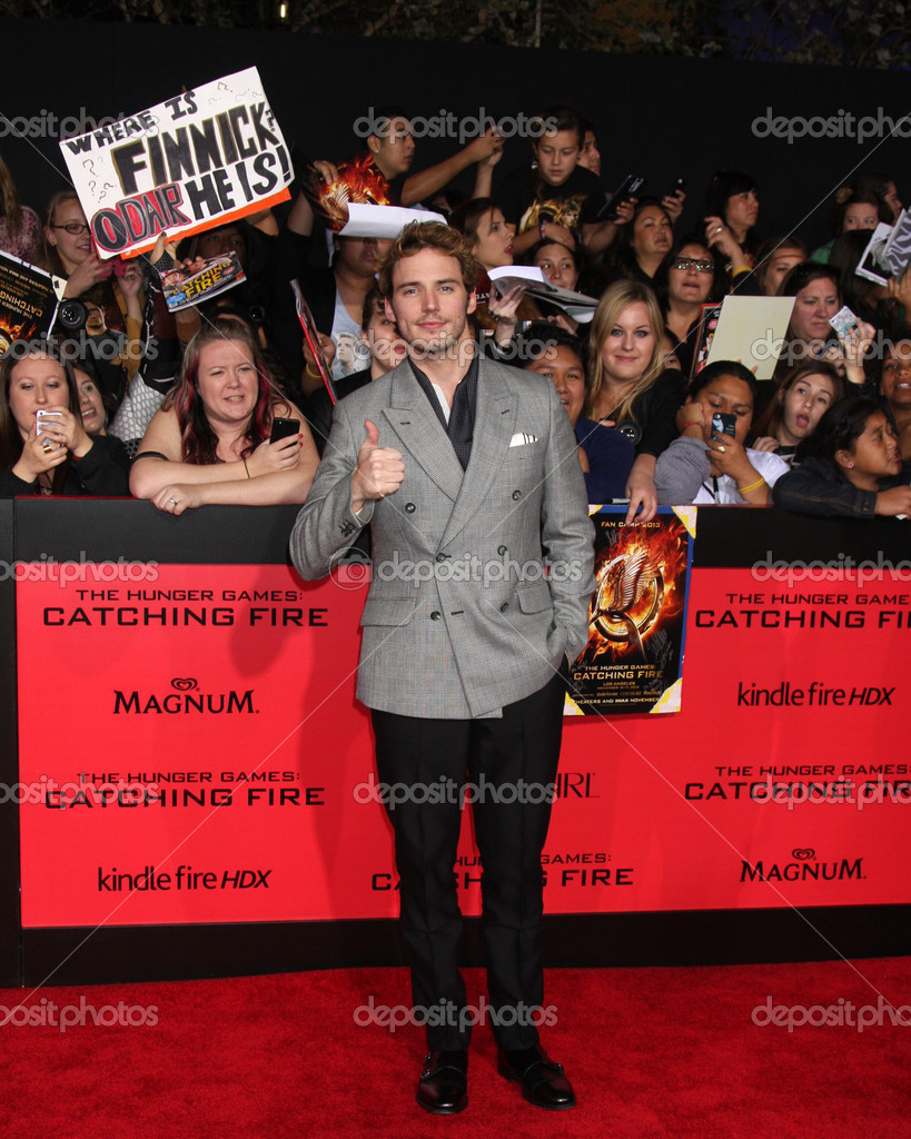 Sam Claflin Photoshoot Catching Fire