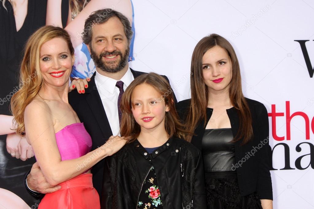 Leslie Mann And Judd Apatow Family