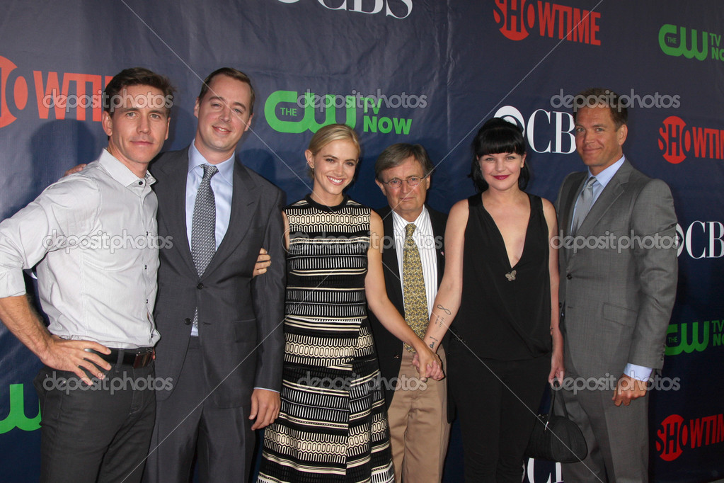 Brian Dietzen, Sean Murray, Emily Wickersham, David McCallum, Pauley ...
