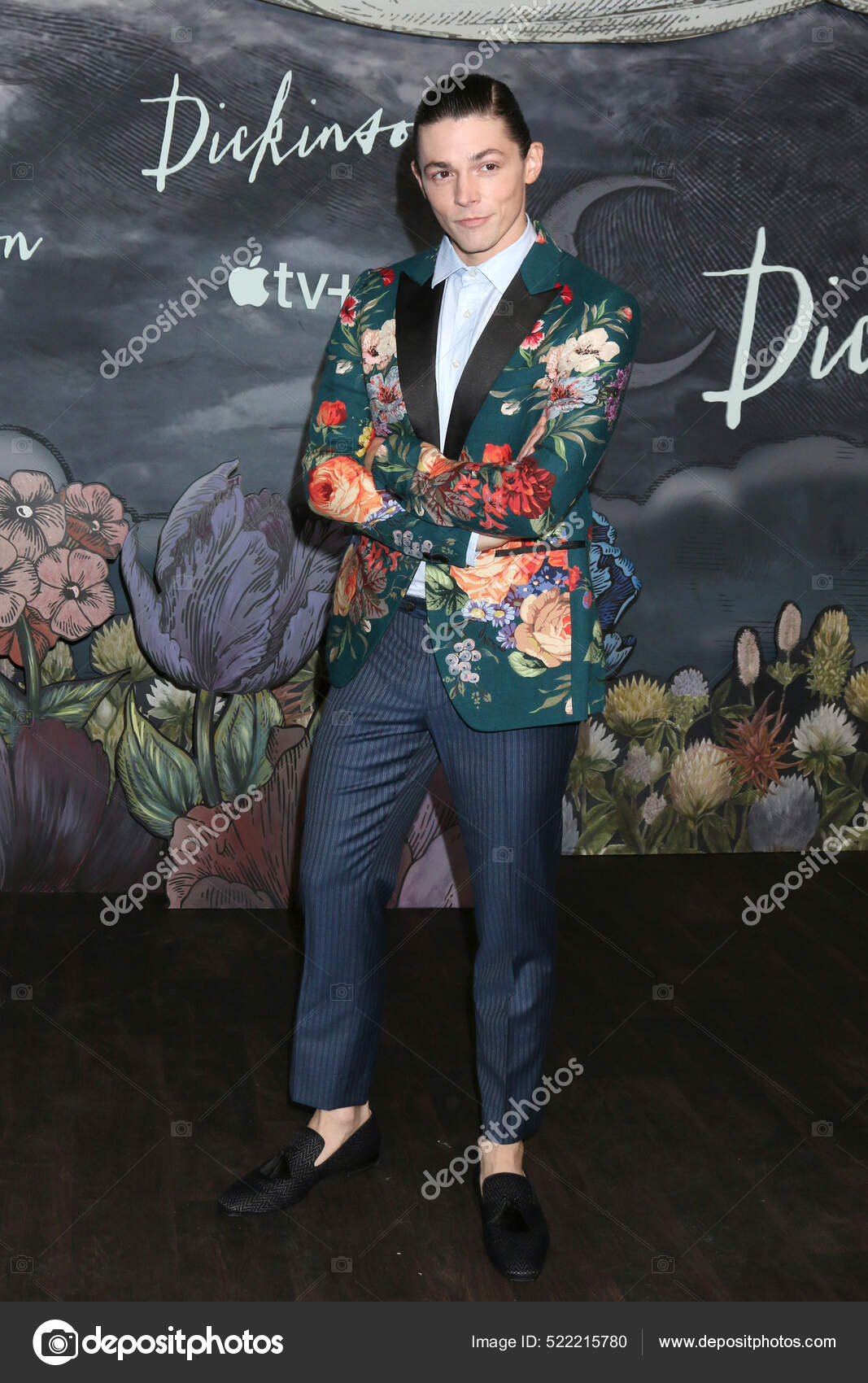 Los Angeles Nov Adrian Blake Enscoe Apple Dickinson Season Premiere ...