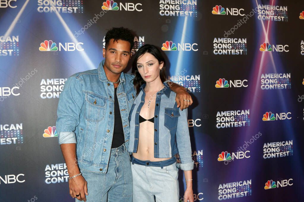 LOS ÁNGELES - 25 DE ABR: Devin Way, Jesse James Keitel en el Concurso de Canción de las Américas ...