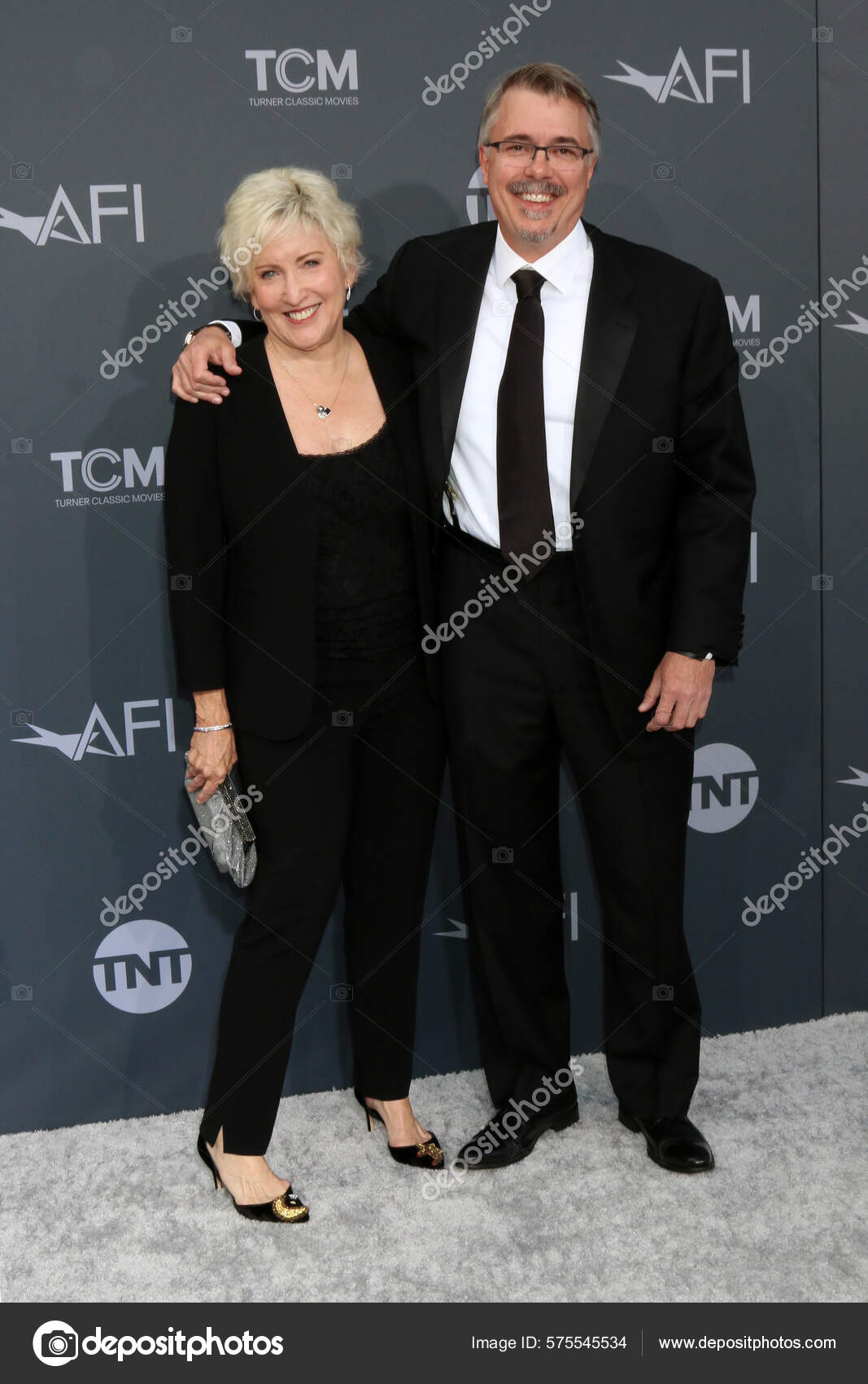 Los Angeles Jun Holly Rice Vince Gilligan 48Th Afi Life — Stock ...