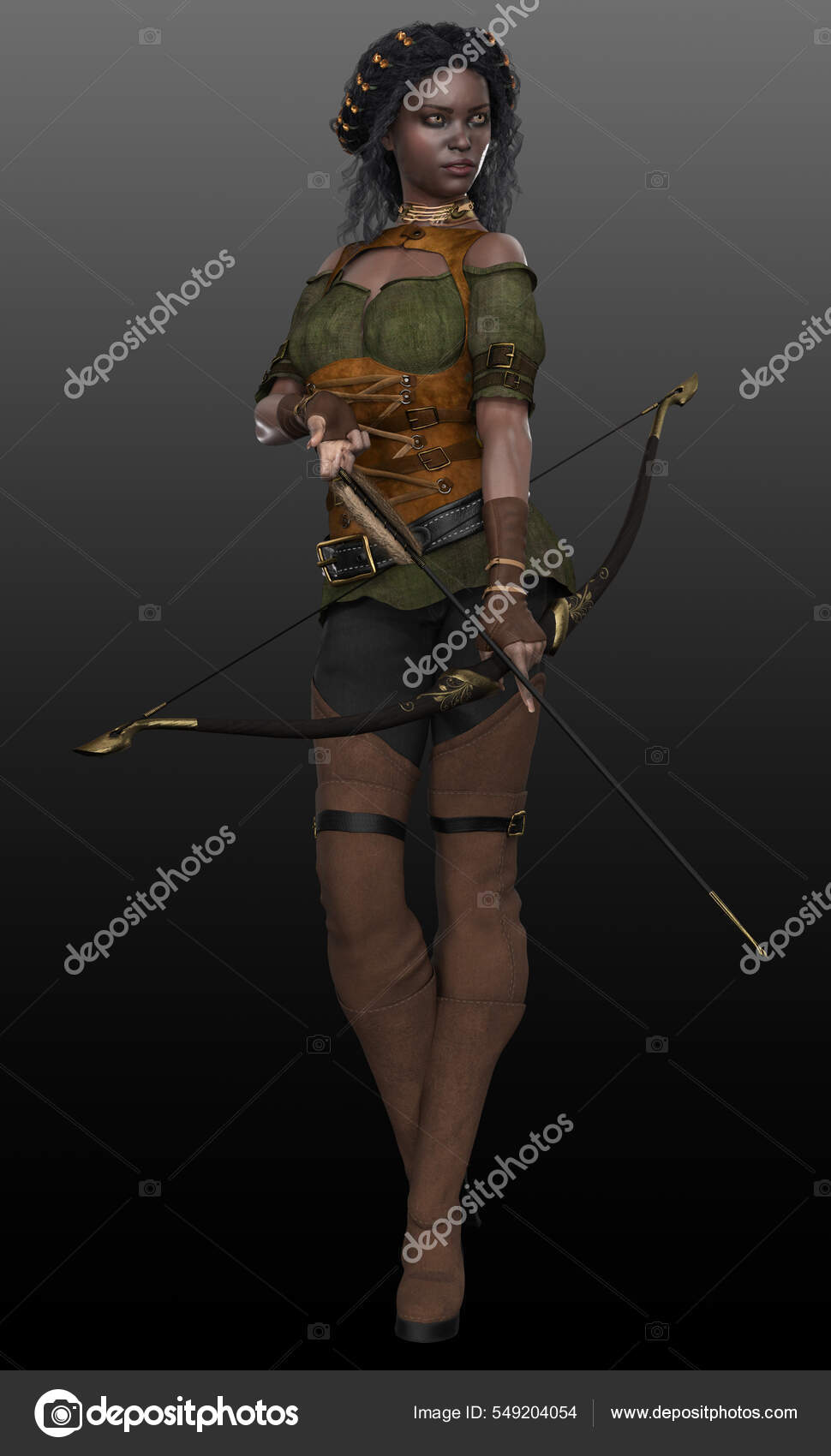 Arco Da Tiro Con L'arco Fantasy