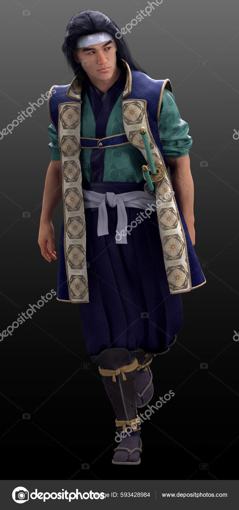 Fantasy Samurai Armor