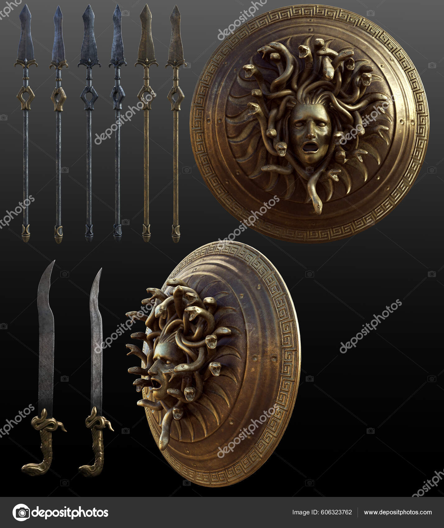 Celestial Bronze Greek Sword