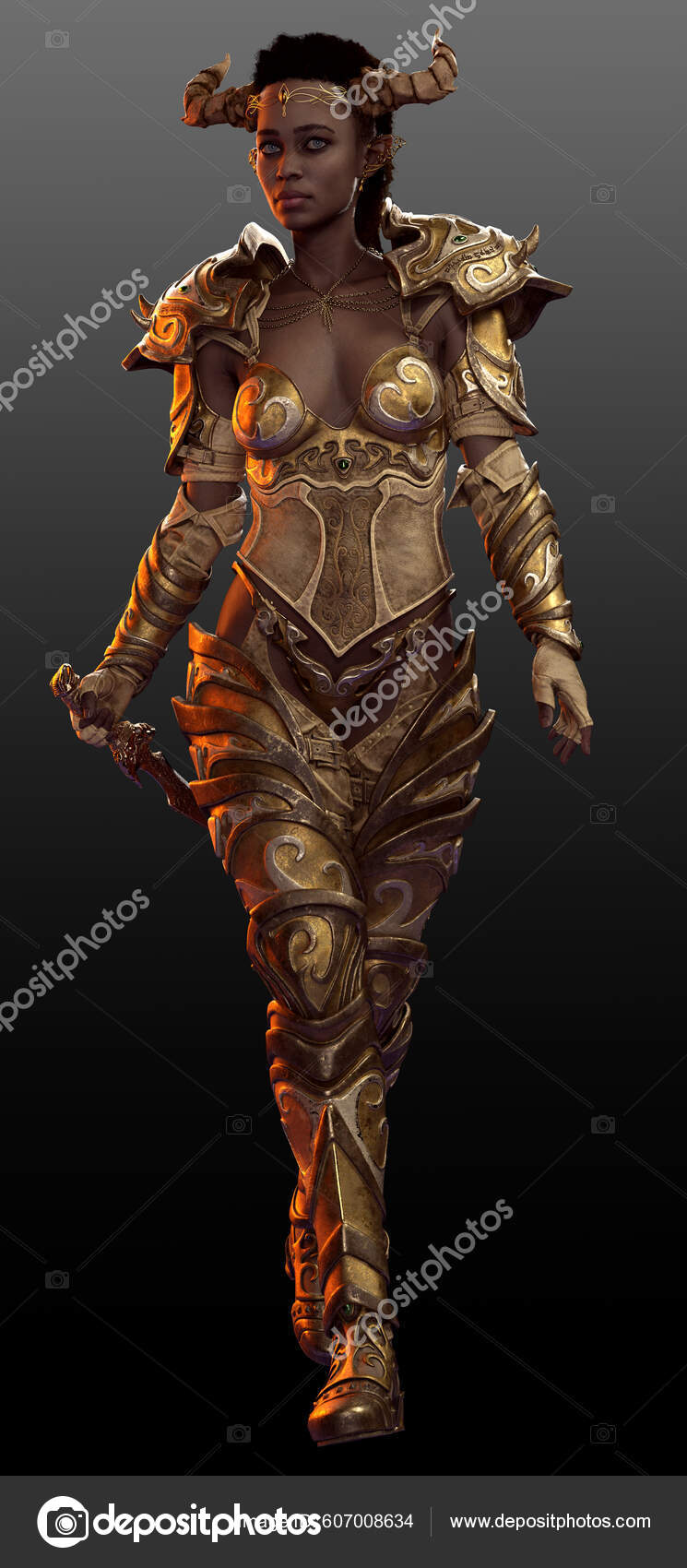 Fantasy Skinnrustning