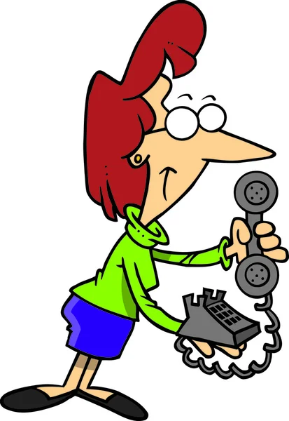 Angry Cashier Cartoon